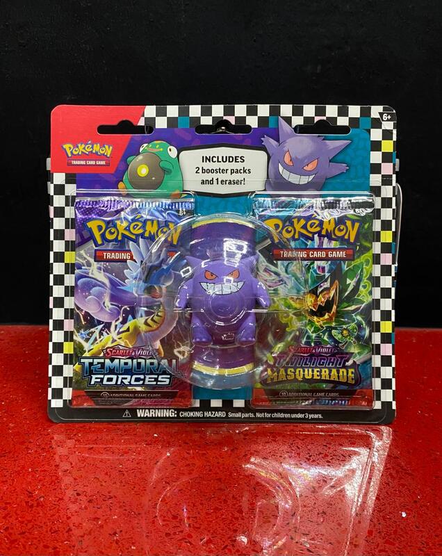 Juego de Cartas Pokemon BTS Borrador + 2 Booster Gengar – GameStation