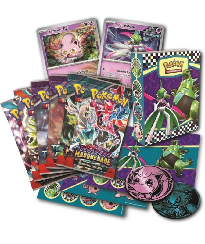 Juego de Cartas Pokemon BTS Collector Chest Colagrito/Ferropaladin ...