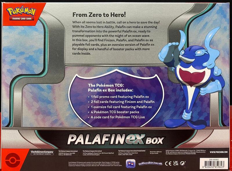 Juego de Cartas Pokemon Palafin ex Box – GameStation