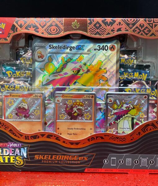 Juego de Cartas Pokemon SV Paldean Fates ex Premium Collection ...