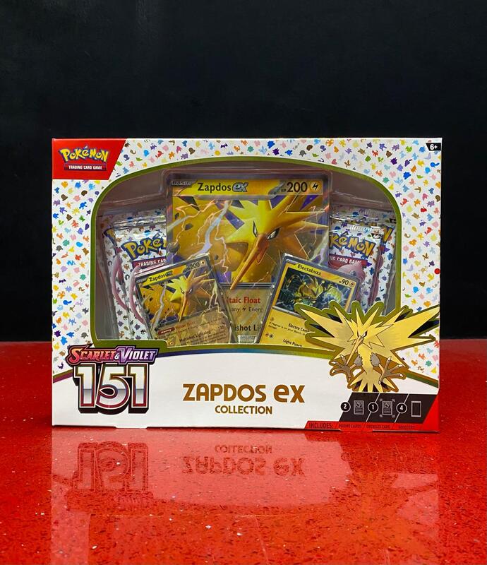 Juego de Cartas Pokemon SV Zapdos ex Collection – GameStation