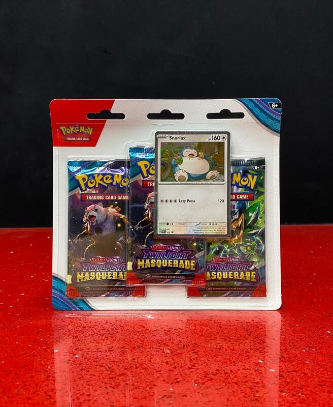 Juego de Cartas Pokemon Twilight Masquerade 3pack Booster – GameStation