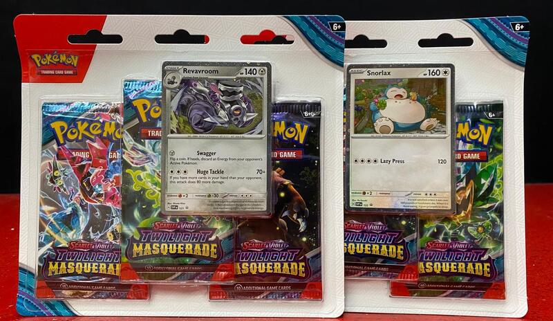 Juego de Cartas Pokemon Twilight Masquerade 3pack Booster – GameStation