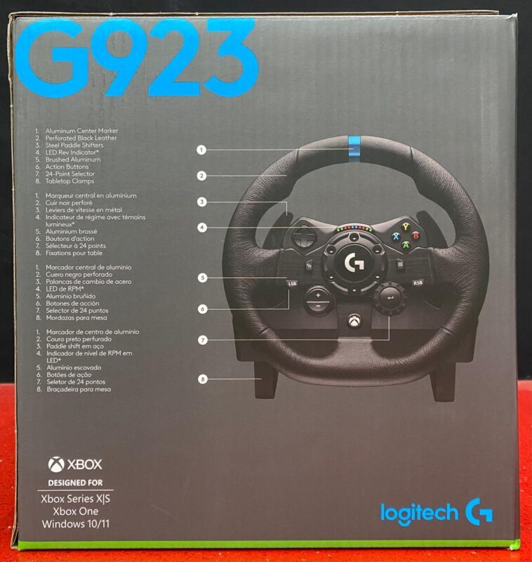 XBOX Control Wheel/Timon TrueForce G923 Logitech – GameStation