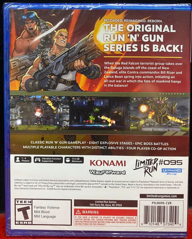 PS5 Contra Operation Galuga – GameStation