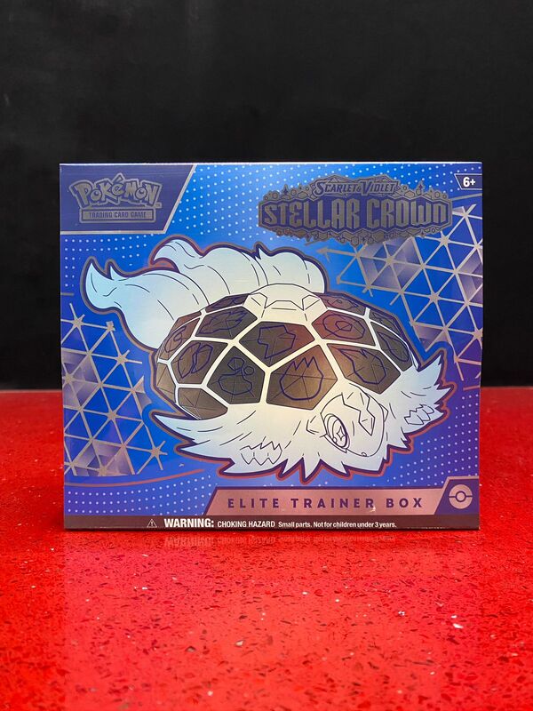 Juego de Cartas Pokemon SV Stellar Crown Elite Trainer Box – GameStation