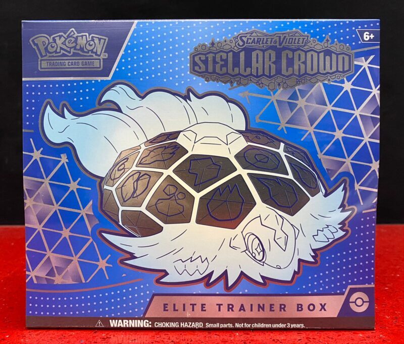 Juego de Cartas Pokemon SV Stellar Crown Elite Trainer Box – GameStation
