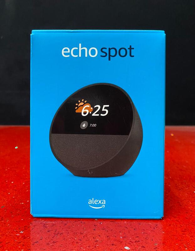 Parlante Echo Spot con Alexa Negro Amazon – GameStation