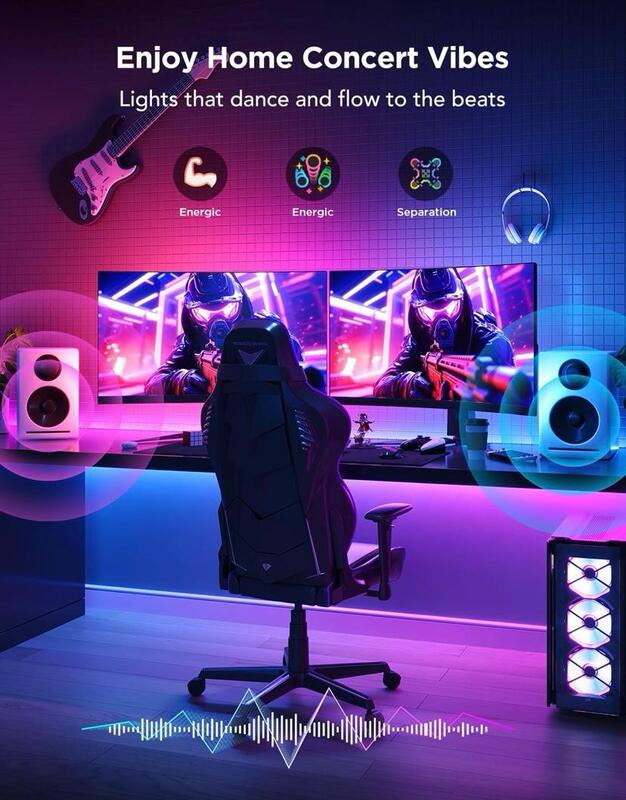 Cinta Led para TV Backlight 40-50p 2.4m RGB Alexa Govee – GameStation