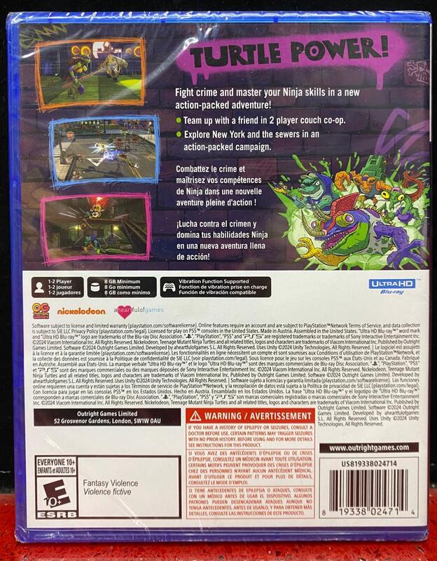 PS5 Teenage Mutant Ninja Turtles Mutants Unleashed TMNT – GameStation